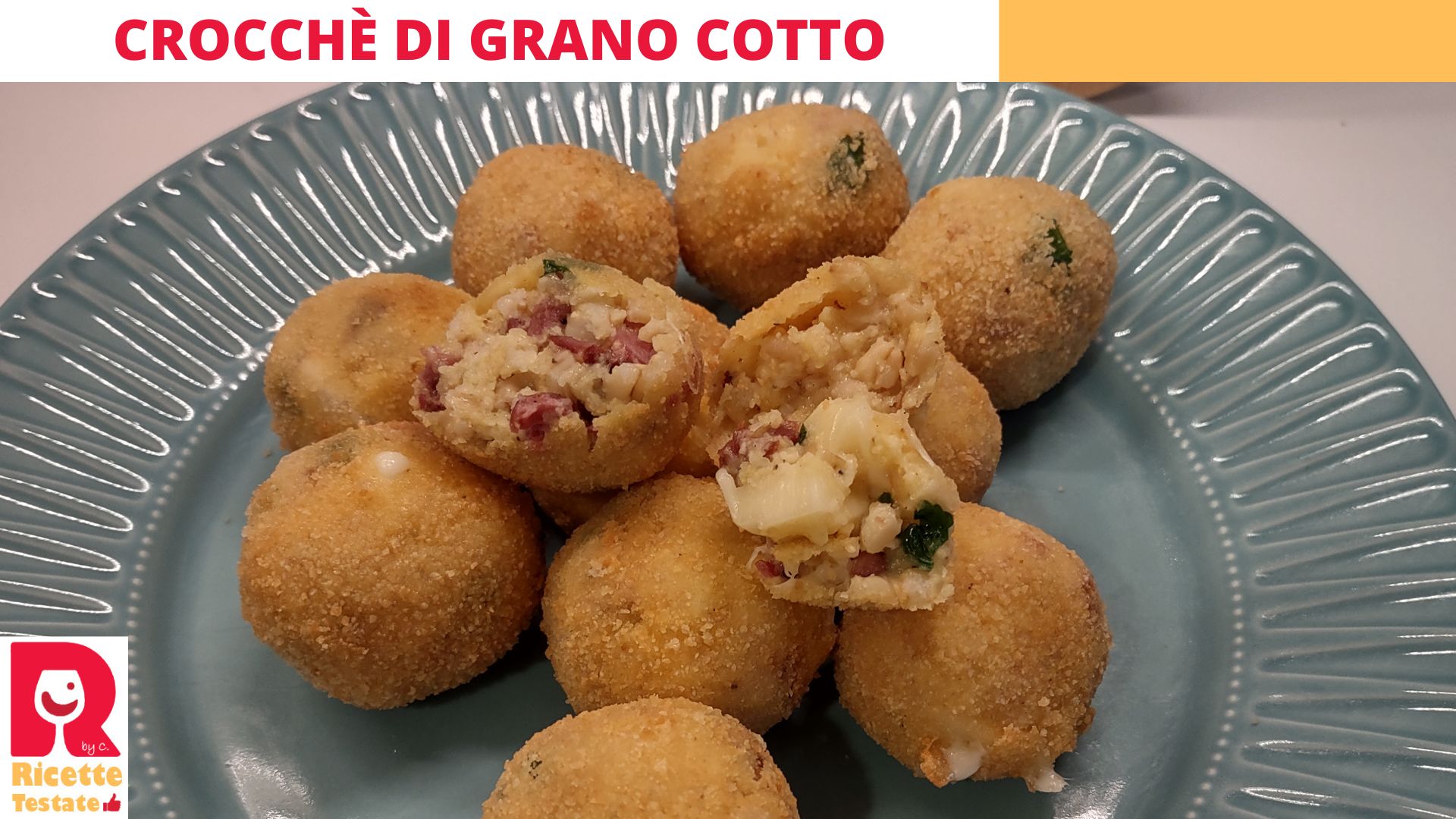 Crocchè di grano cotto